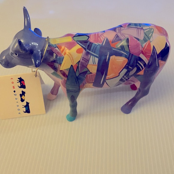 Accents | Cow Parade Crayon Figurine | Poshmark